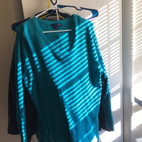 Basic Editions | Sweaters | Turquoise Color Vneck Sweater Decent ...